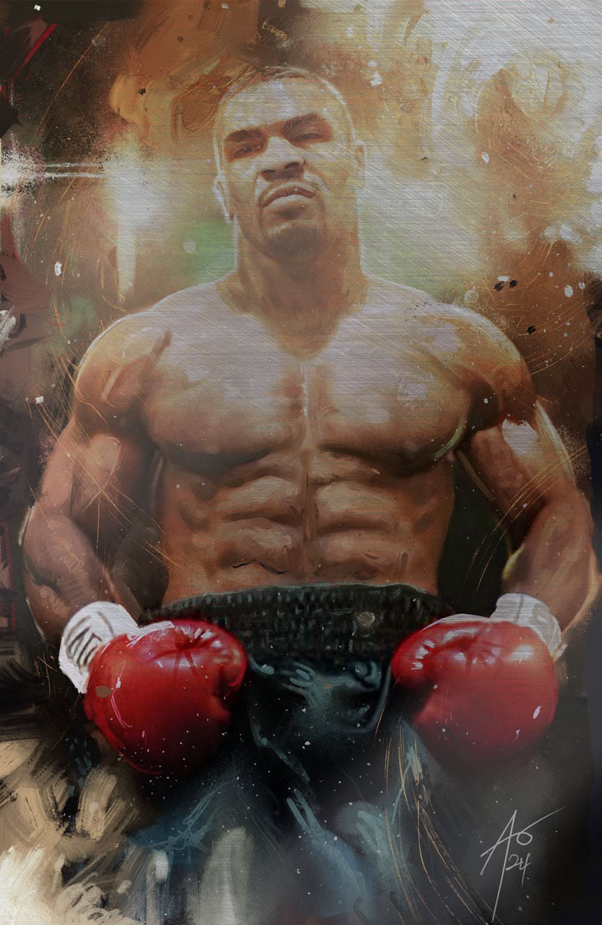 FAME: MIKE TYSON “IRON MIKE FIGHT NIGHT DROP” FOIL COVER