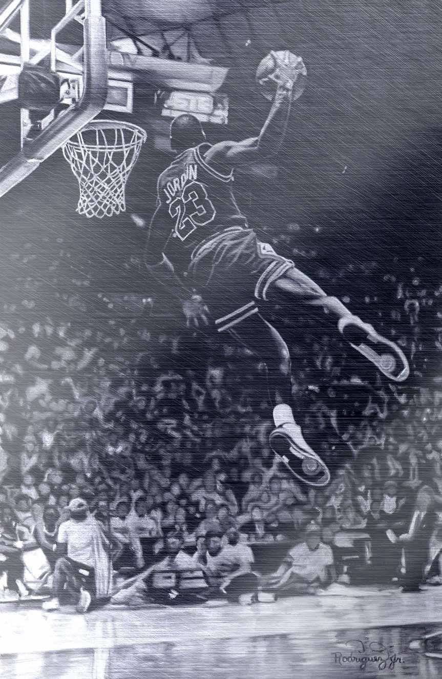 Fame: Michael Jordan "LIFT OFF" SECRET DROP SPOT FOIL Virgin Cover by